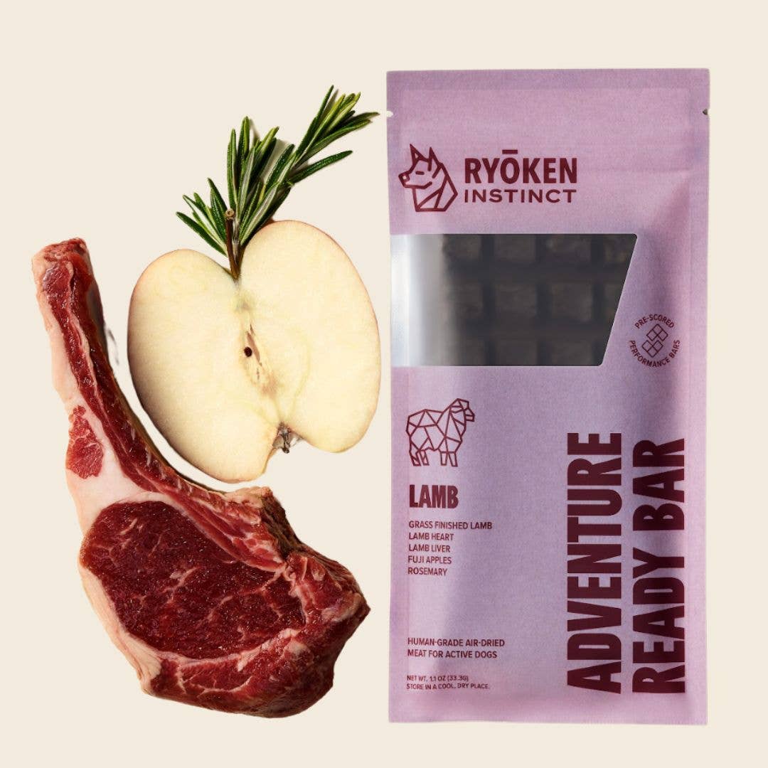 Lamb Treat & Snack Bar for Active Dogs - Energy & Recovery ...