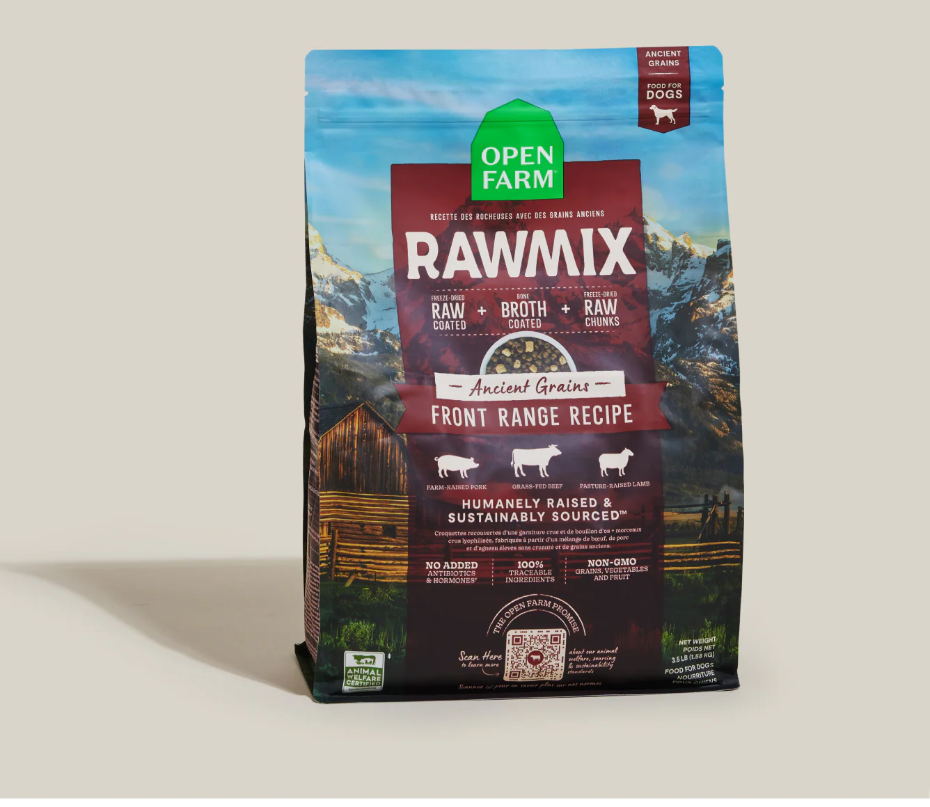 Open Farm RAWMIX Recipe Dog Food – Performance Dog Supply